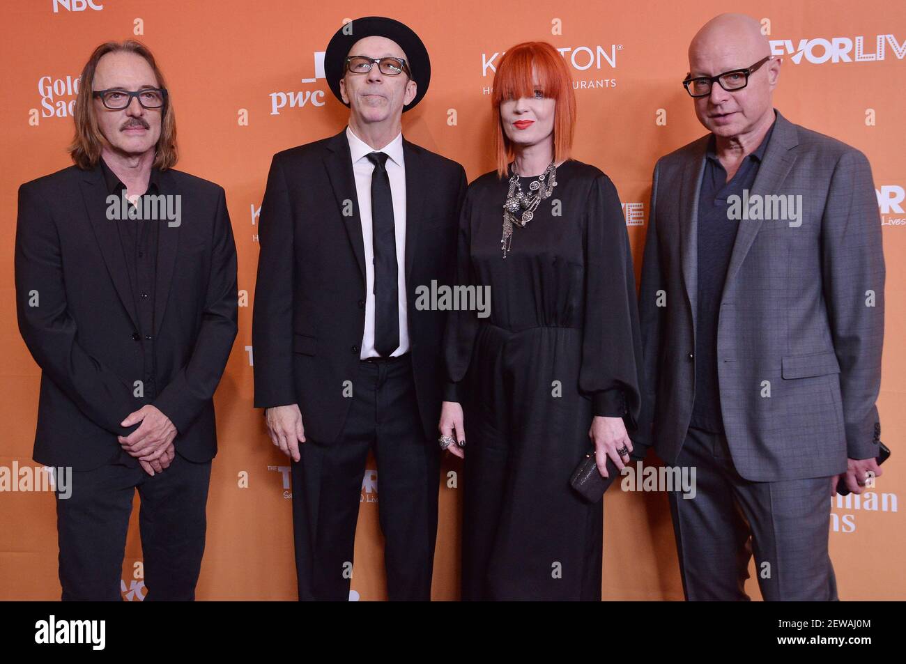 (L-R) Garbage - Butch Vig, Duke Erikson, Shirley Manson and Steve ...