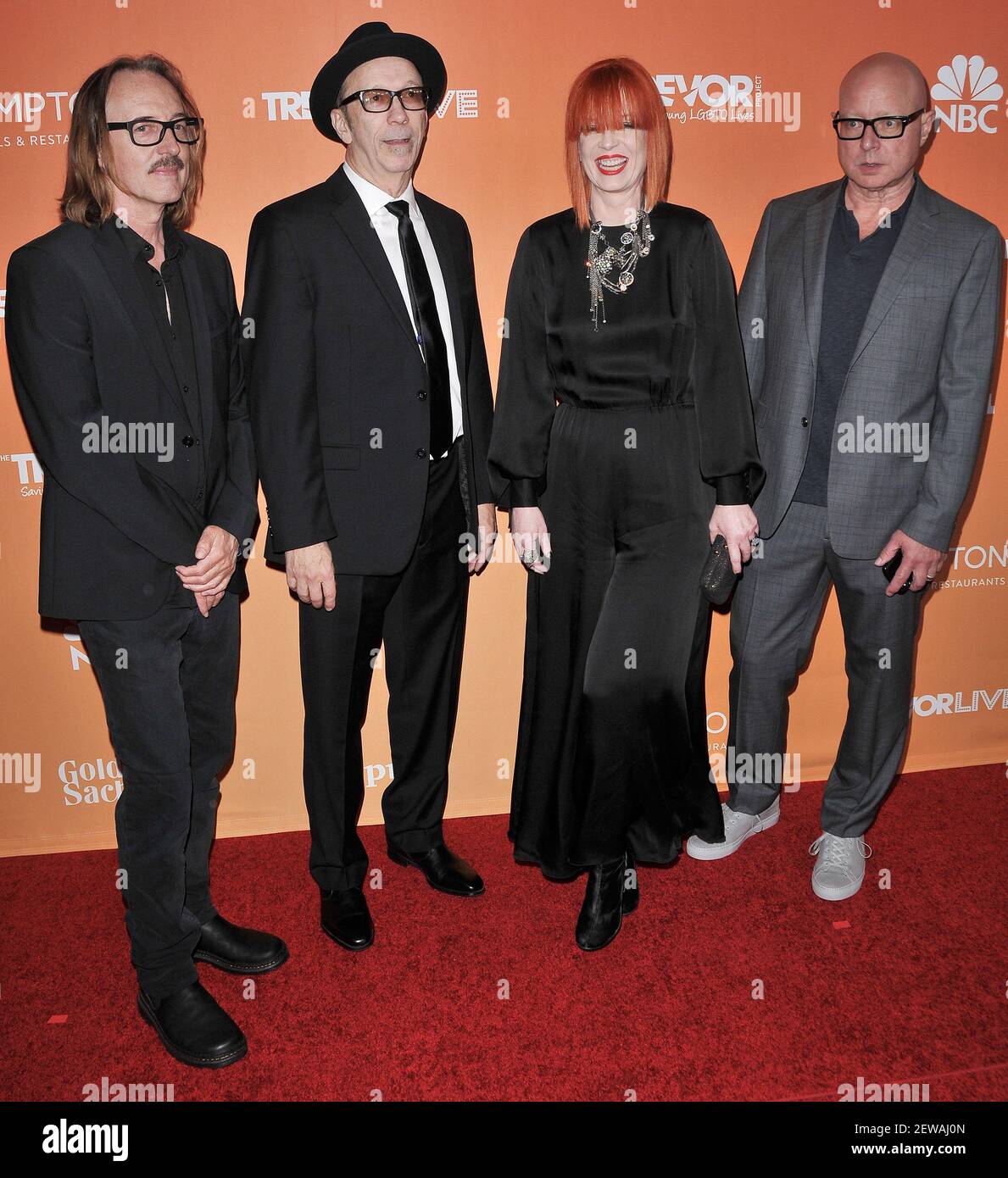 (L-R) Garbage - Butch Vig, Duke Erikson, Shirley Manson and Steve ...
