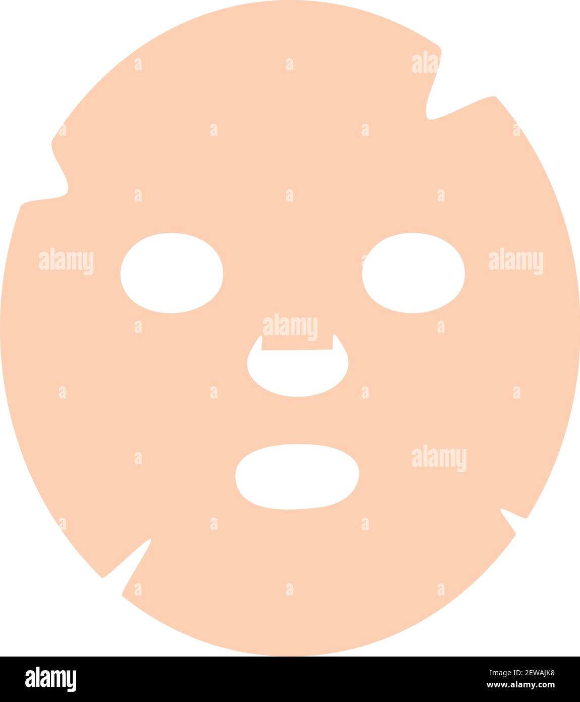 facial mask isolated Stock Vector Image & Art - Alamy
