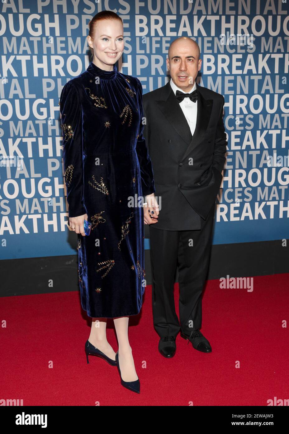 Julia Milner (L) and Yuri Milner (R) attend the 6th Annual Breakthrough ...