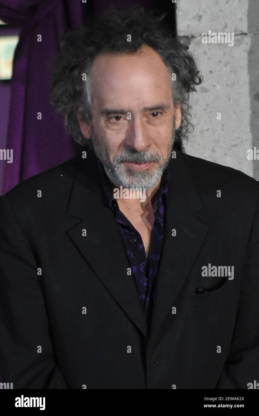 Director Tim Burton attends a photocall to promote 'The World of Tim ...