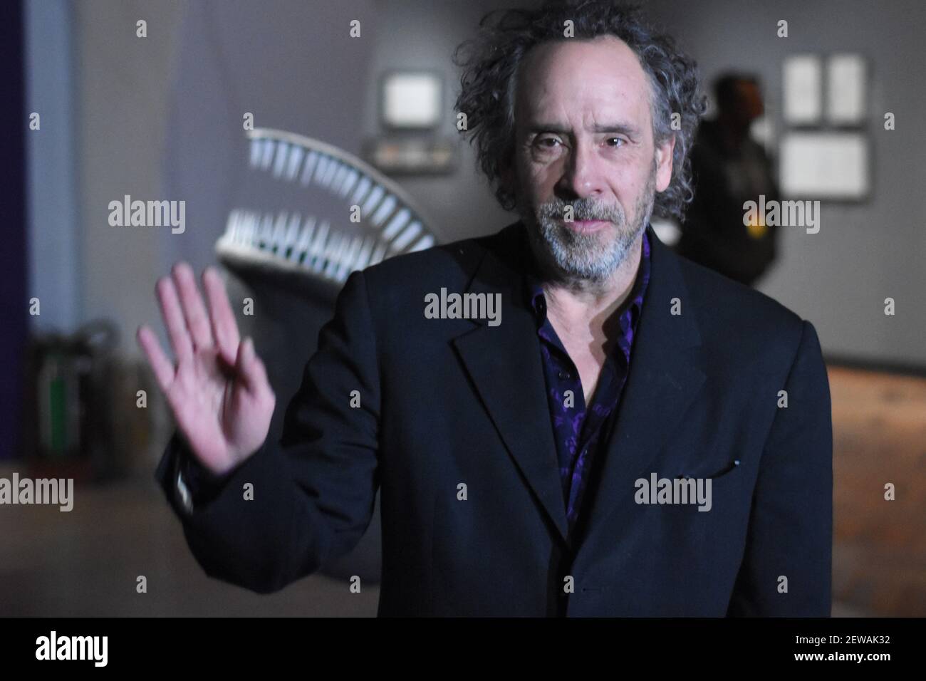 Director Tim Burton attends a photocall to promote 'The World of Tim ...