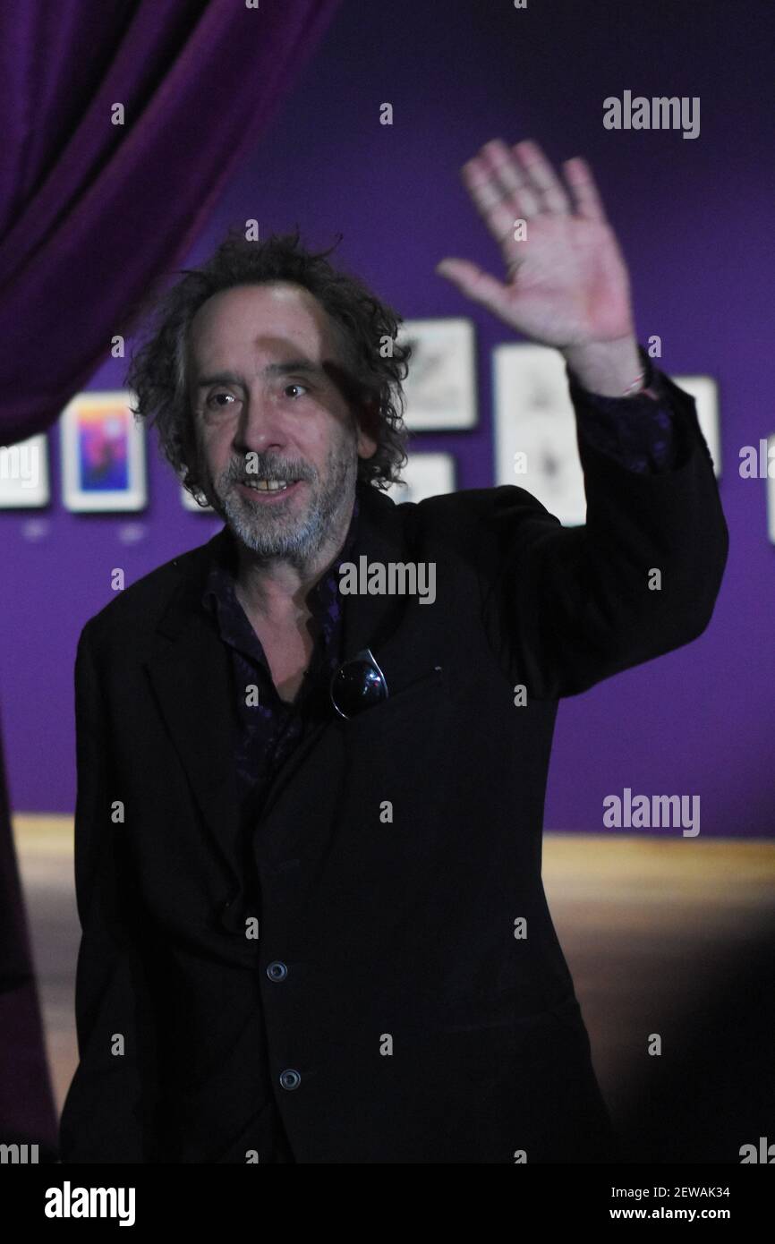Director Tim Burton attends a photocall to promote 'The World of Tim ...