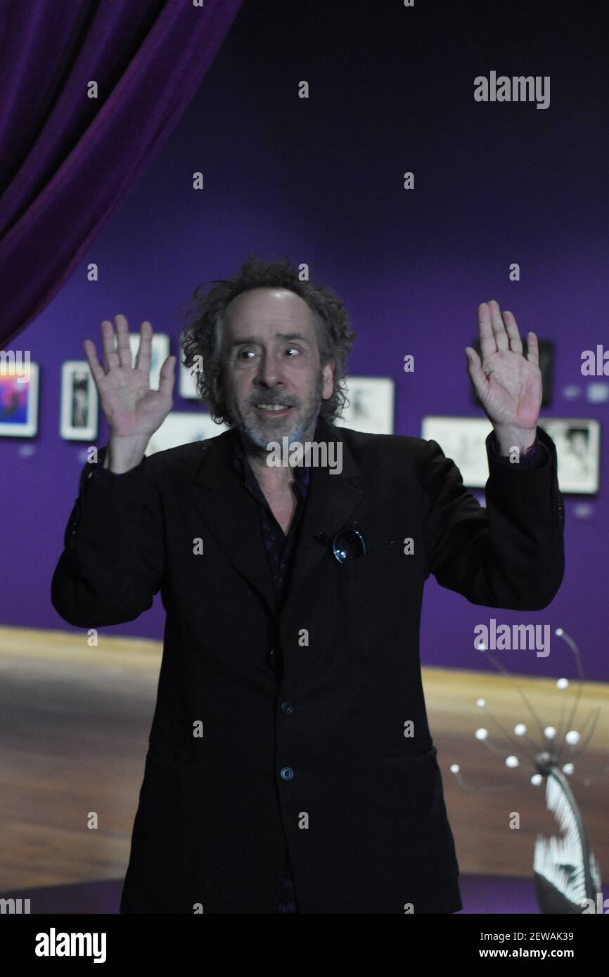 Director Tim Burton attends a photocall to promote 'The World of Tim ...