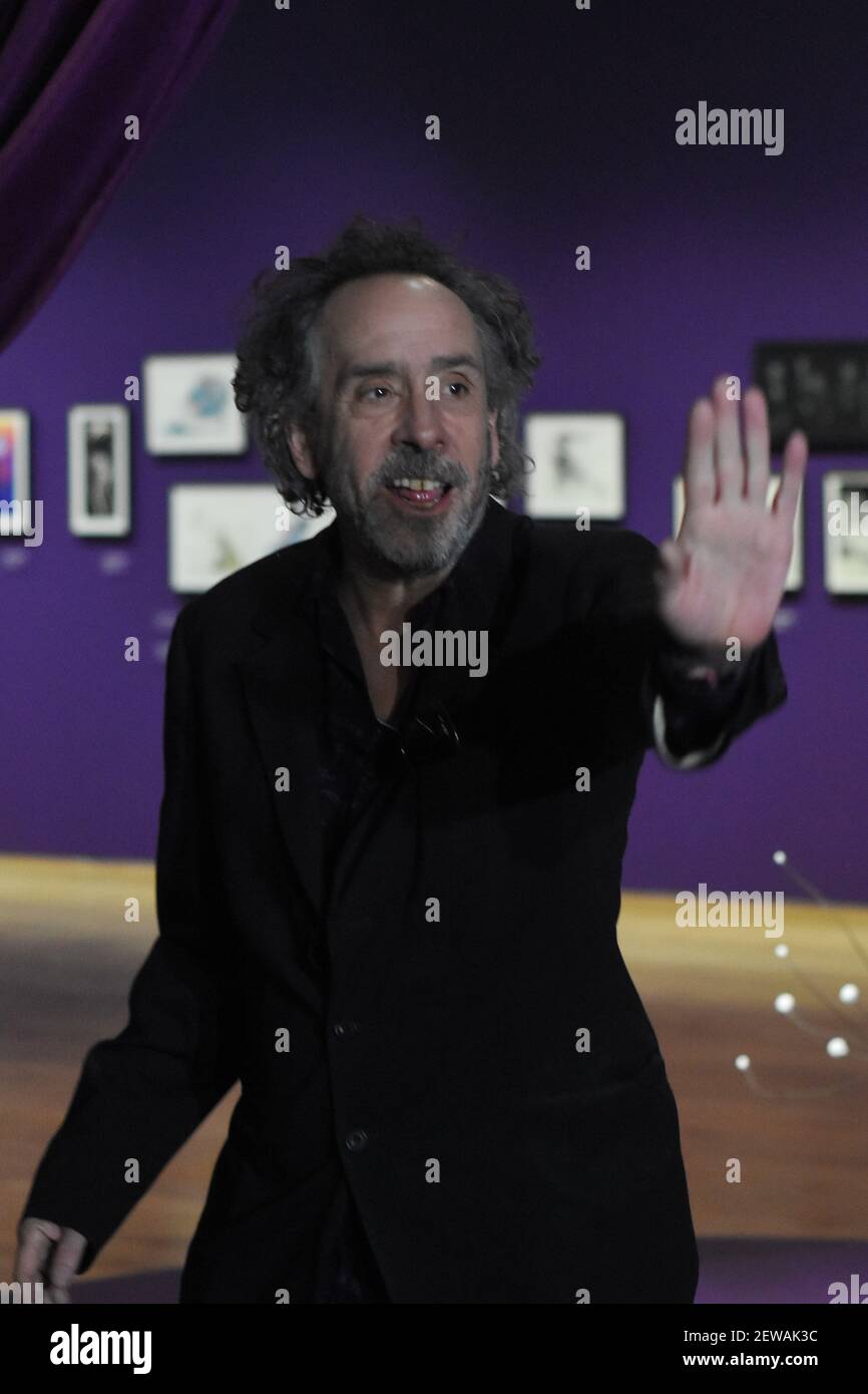Director Tim Burton attends a photocall to promote 'The World of Tim ...