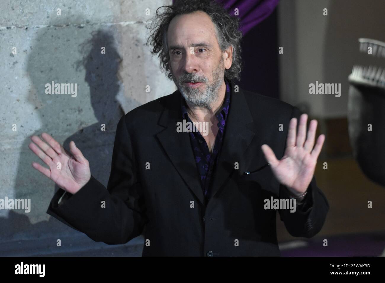 Director Tim Burton attends a photocall to promote 'The World of Tim ...