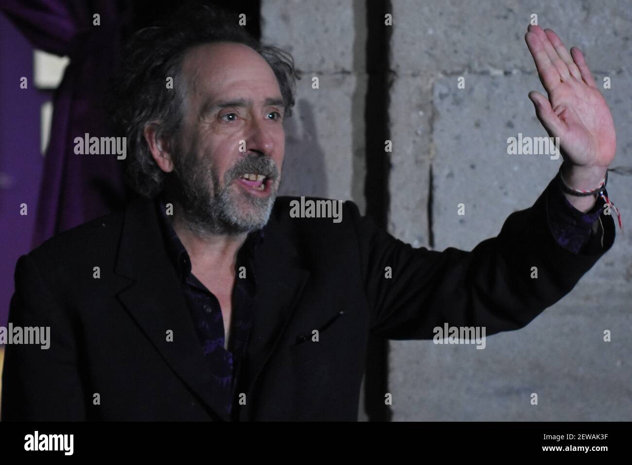 Director Tim Burton attends a photocall to promote 'The World of Tim ...