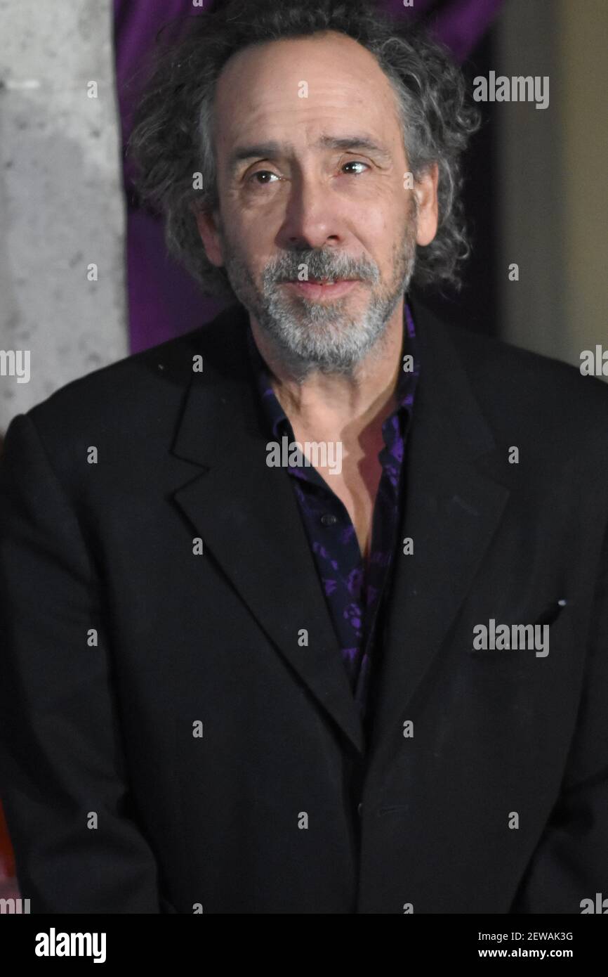 Director Tim Burton attends a photocall to promote 'The World of Tim ...