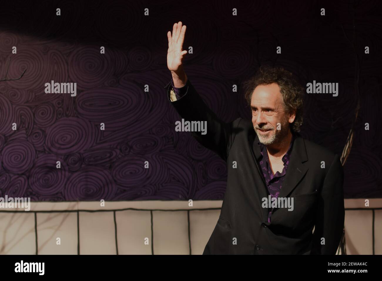 Director Tim Burton a press conference as part of the activities of ...