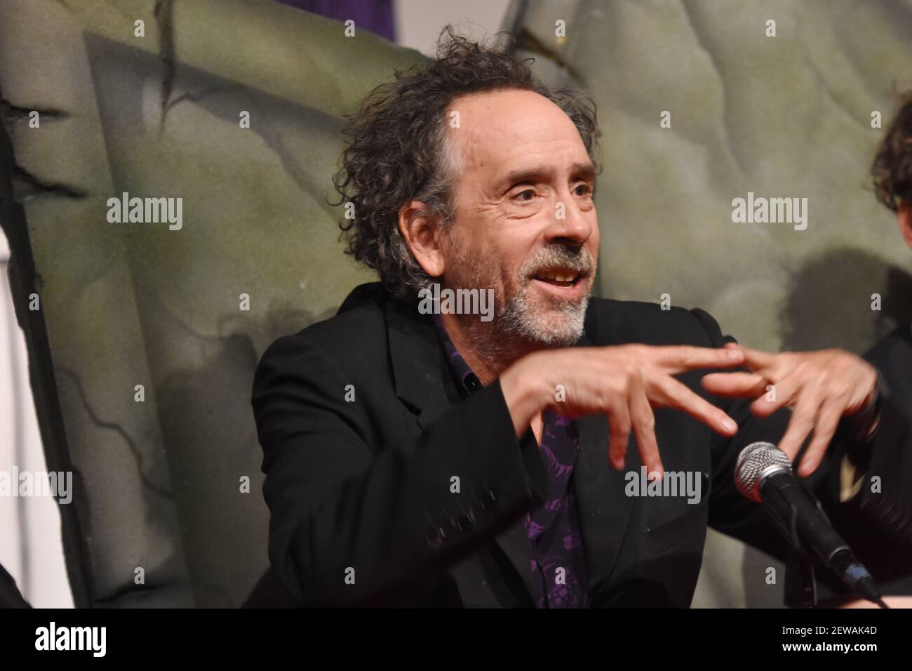 Director Tim Burton a press conference as part of the activities of ...