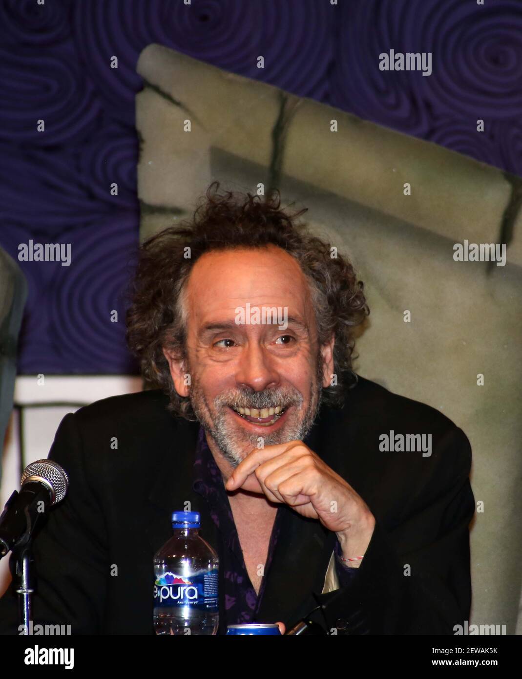Tim Burton photo call and press conference for the Tim Burton ...