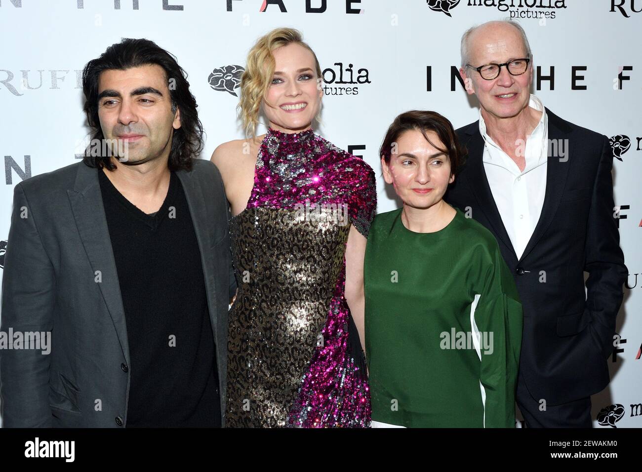L-R: Director Fatih Akin, actress Diane Kruger and producers Nurhan ...
