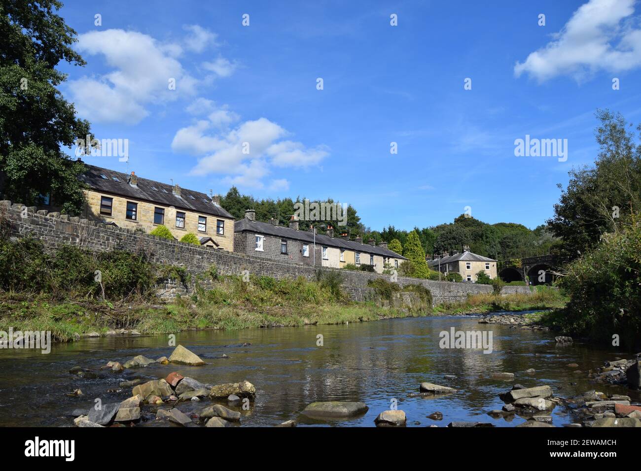 River Irwell, Summerseat, Lancashire Stock Photo - Alamy
