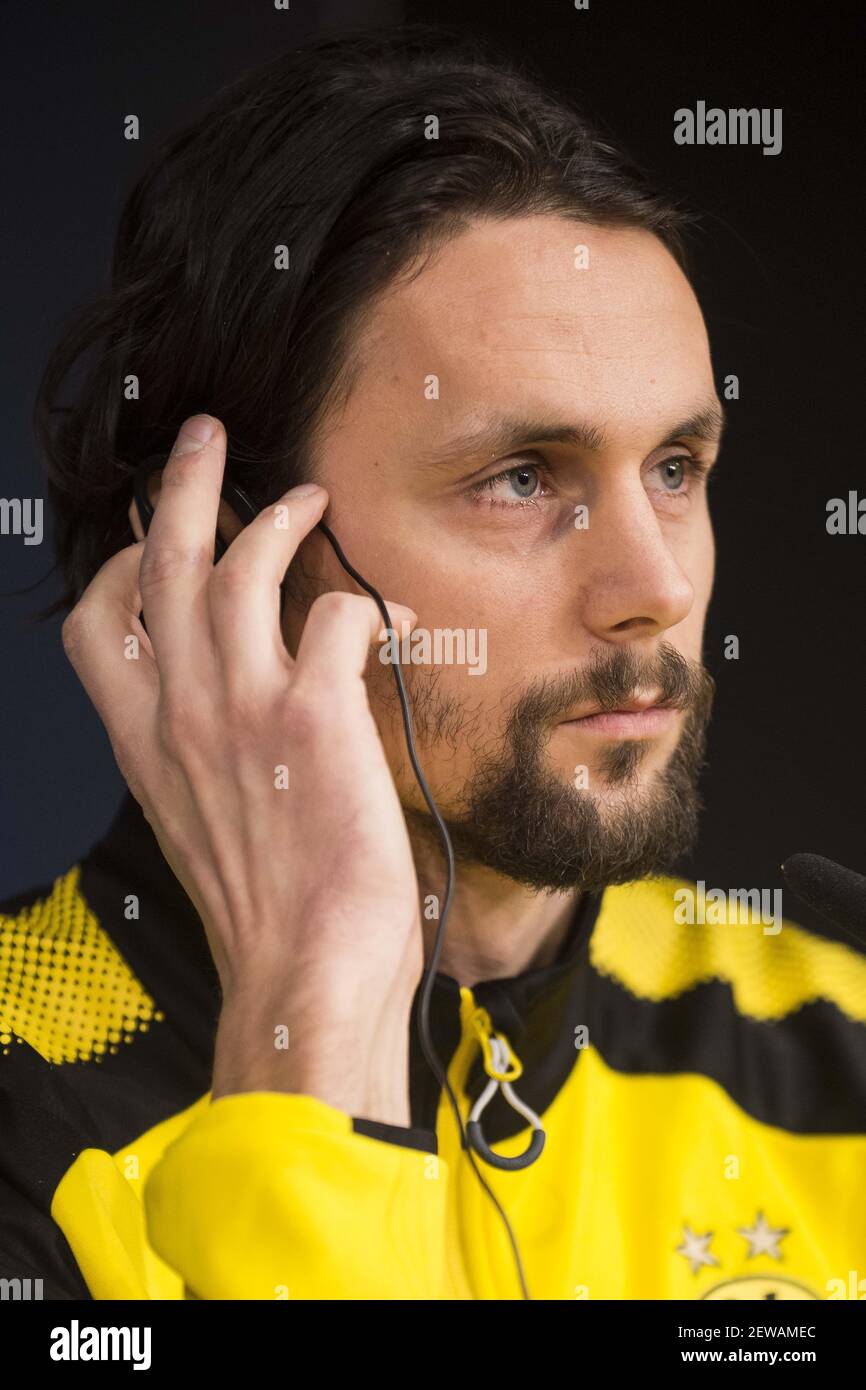 Neven Subotic during press conference day before UEFA Champions League ...