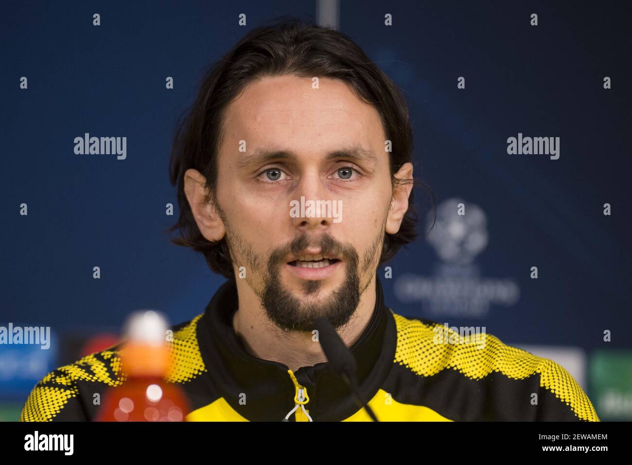 Neven Subotic during press conference day before UEFA Champions League ...