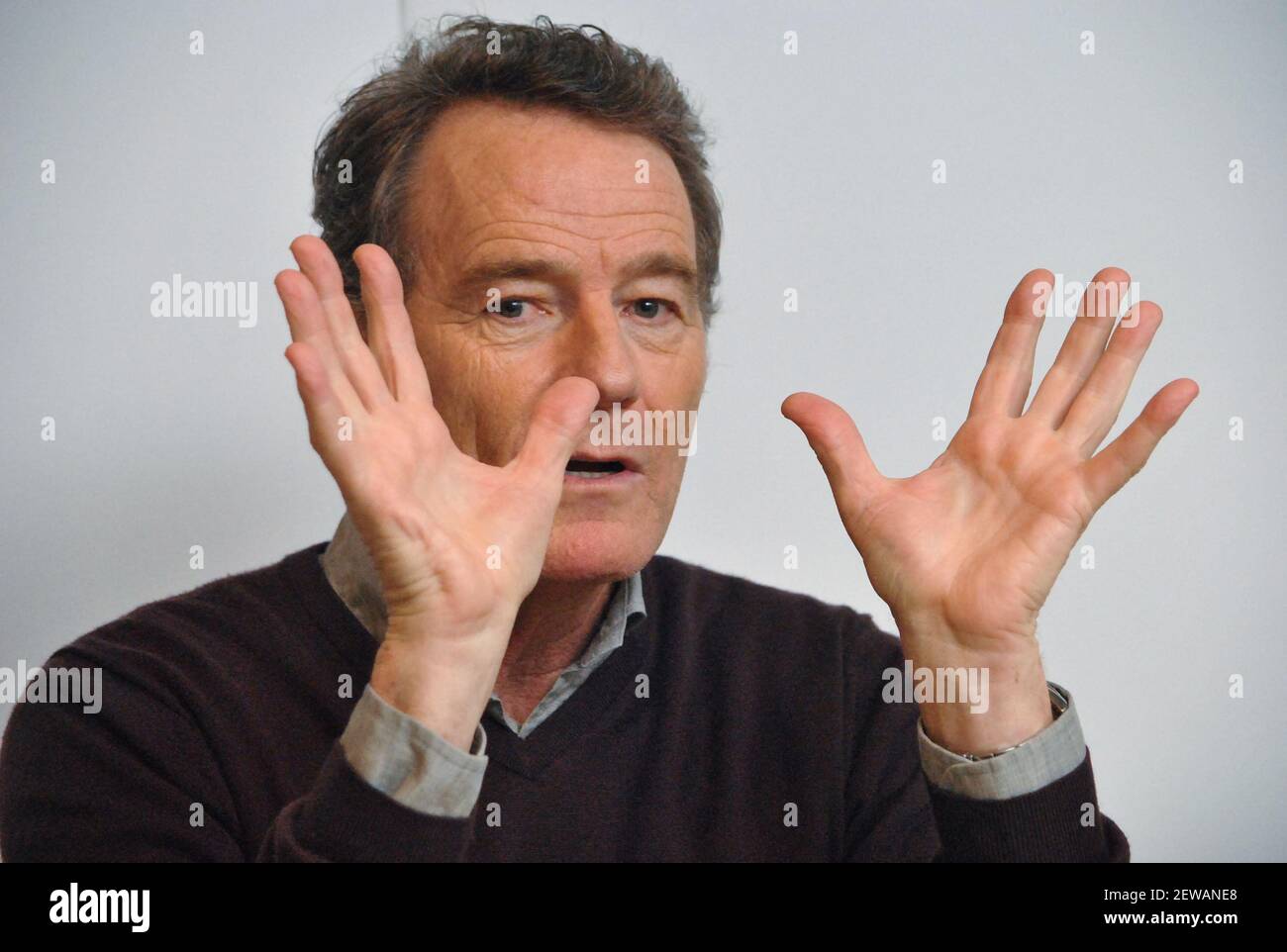 Bryan Cranston at the Hollywood Foreign Press Association press ...