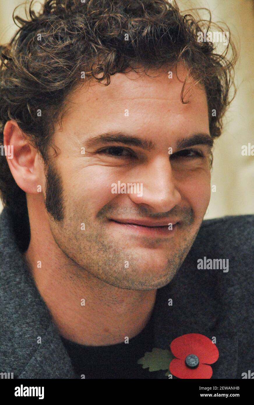 Tom Bateman at the Hollywood Foreign Press Association press conference ...