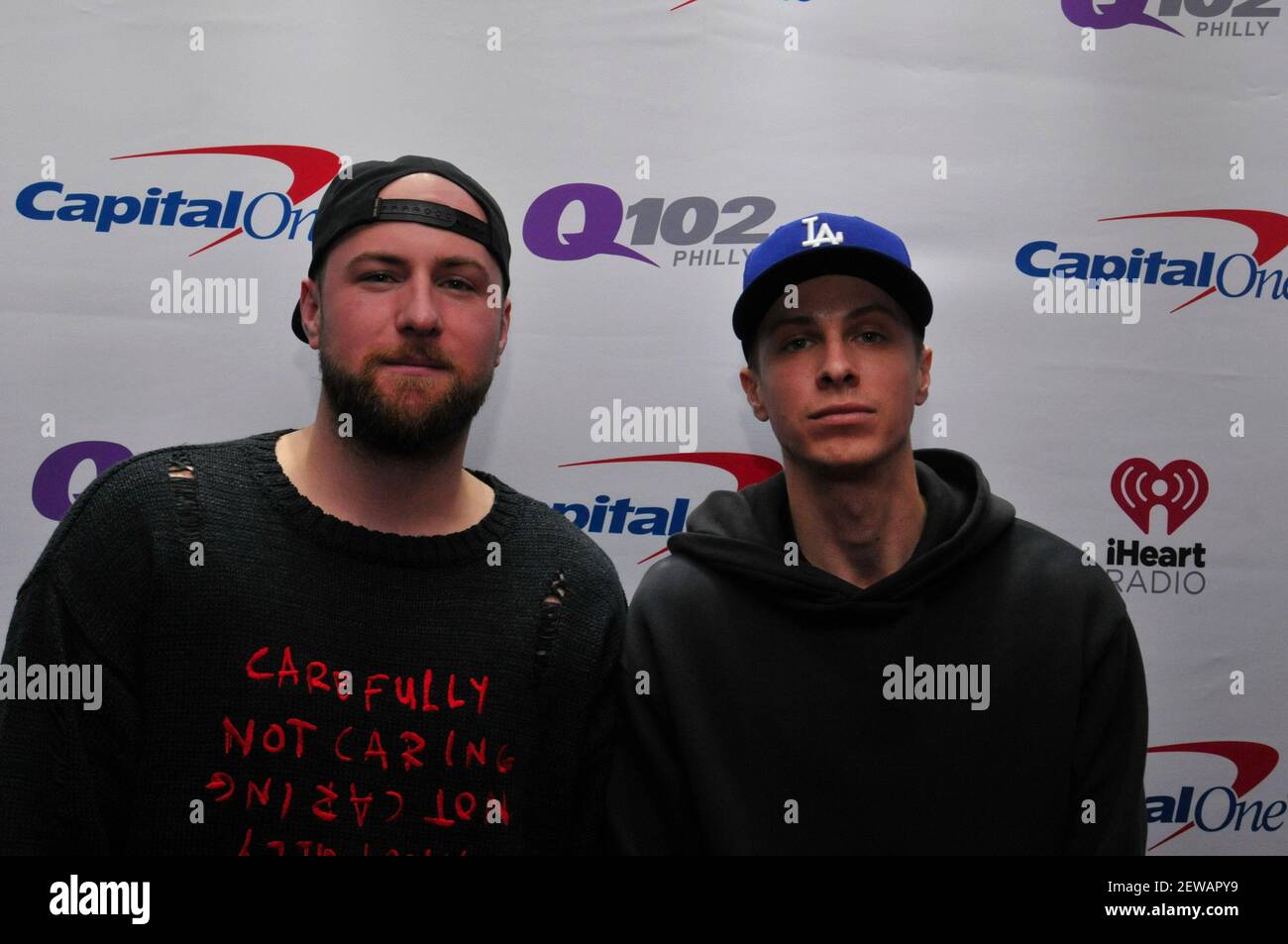 Lost Kings make a red carpet appearance ahead of the Q102's iHeartRadio ...