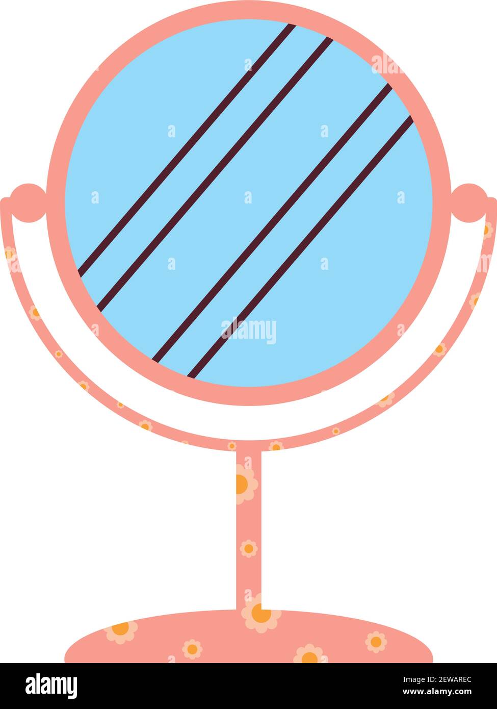 makeup mirror isolated Stock Vector Image & Art - Alamy