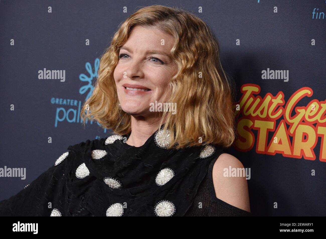 Rene Russo arrives at the "Just Getting Started" Los Angeles Premiere ...
