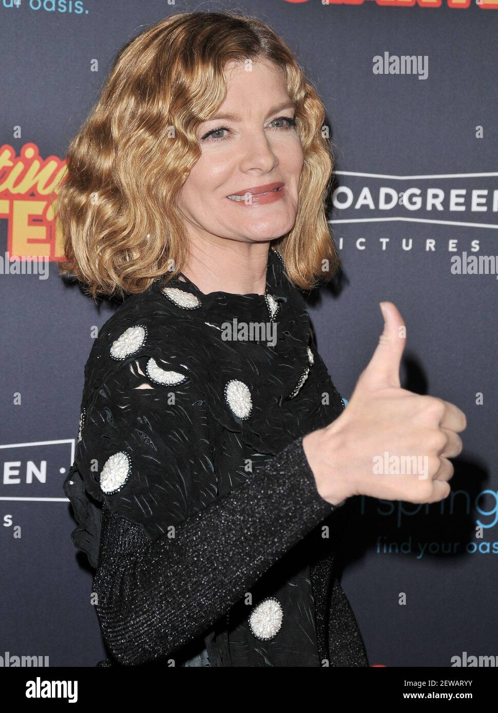 Rene Russo arrives at the "Just Getting Started" Los Angeles Premiere ...