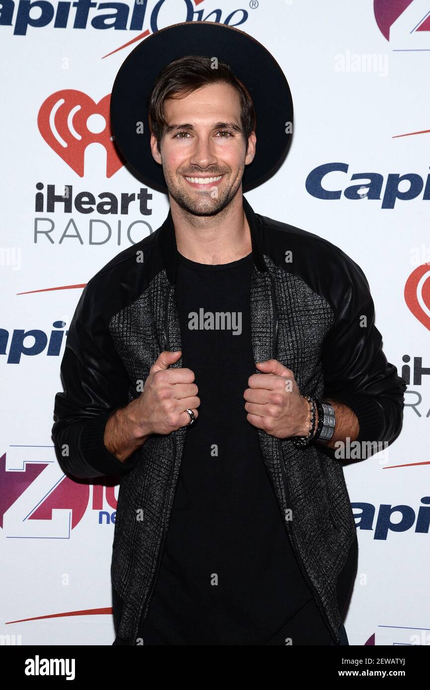 James Maslow attends the Z100's IHeartRadio Jingle Ball 2017 at Madison ...
