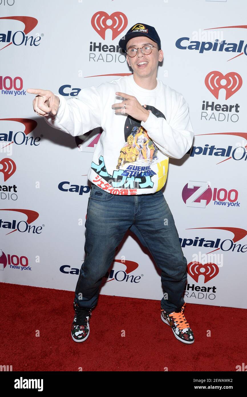 Logic attends the Z100's IHeartRadio Jingle Ball 2017 at Madison Square ...