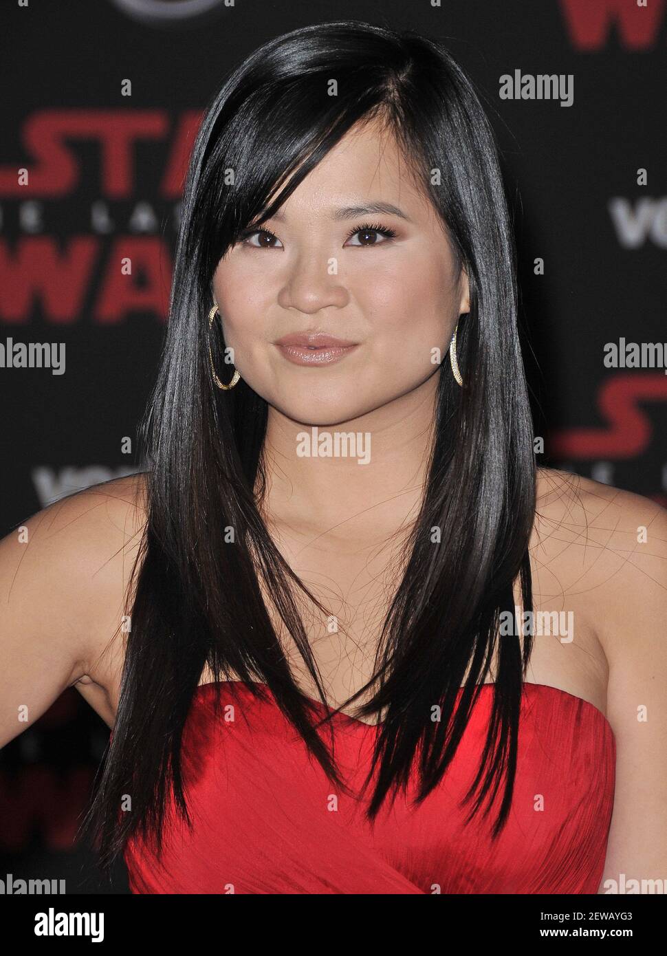Kelly Marie Tran arrives at the "Star Wars: The Last Jedi" Los Angeles ...