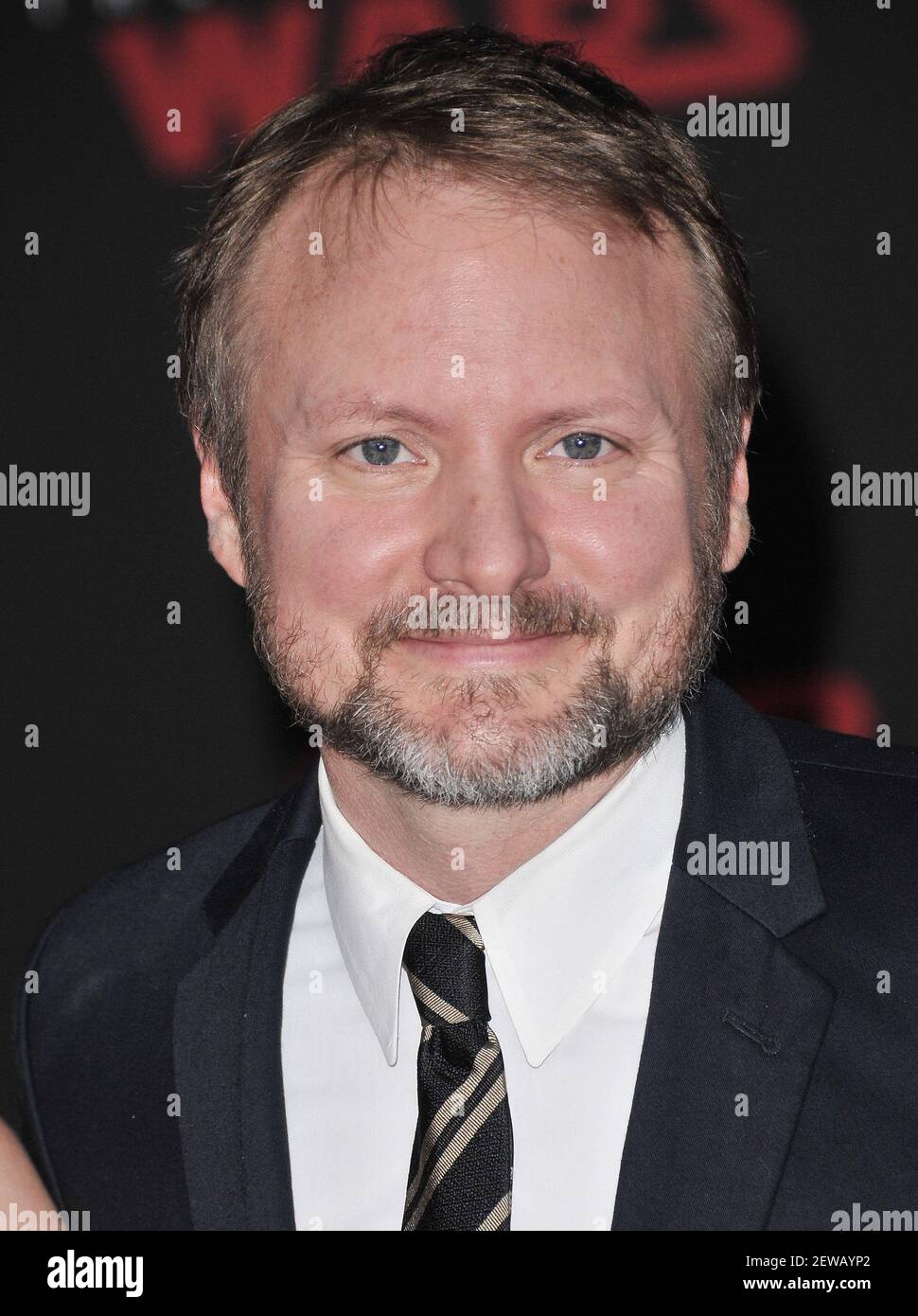 Director Rian Johnson arrives at the "Star Wars: The Last Jedi" Los ...