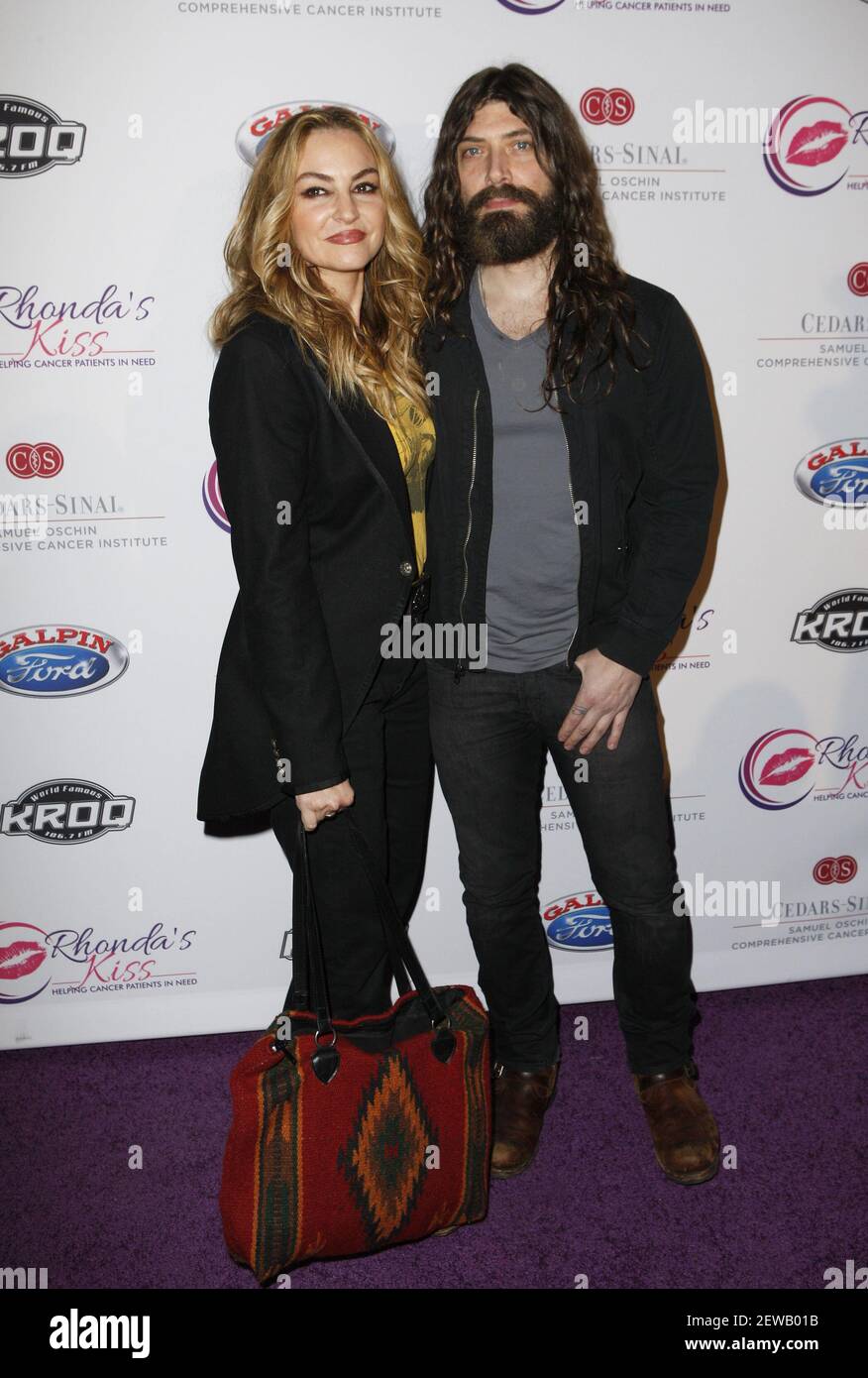 Drea de Matteo and Michael Devin attend the 2017 Rhonda's Kiss Benefit Concert at Hollywood ...