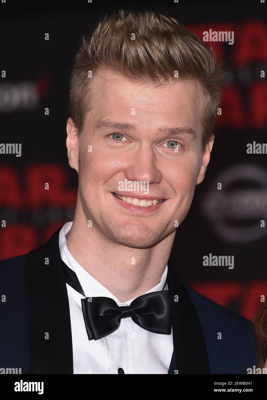 LOS ANGELES- DECEMBER 9: Joonas Suotamo at the World Premiere of Disney Pictures and Lucasfilm's ...