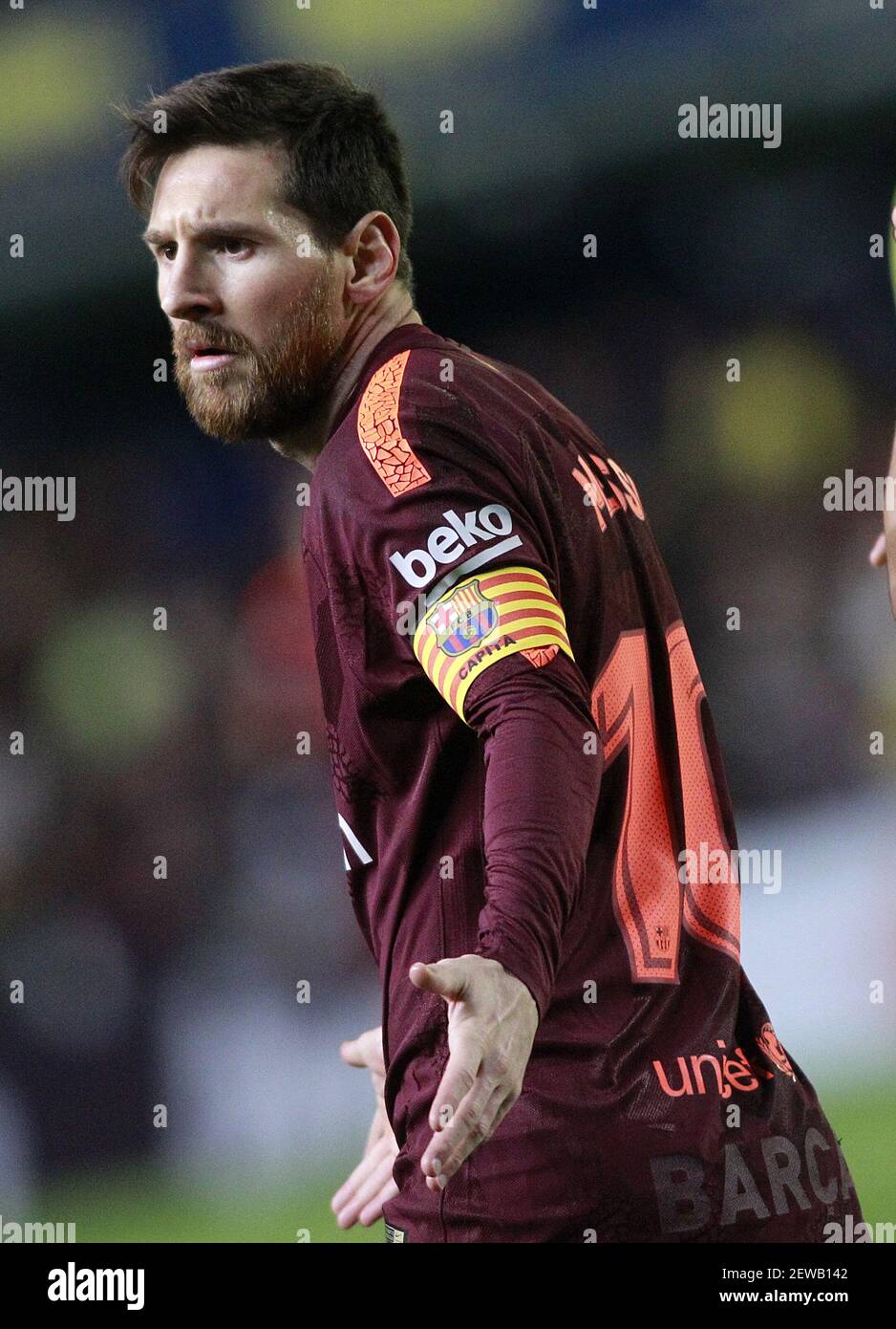 FC Barcelona's Leo Messi during La Liga match. December 10,2017. (Photo ...