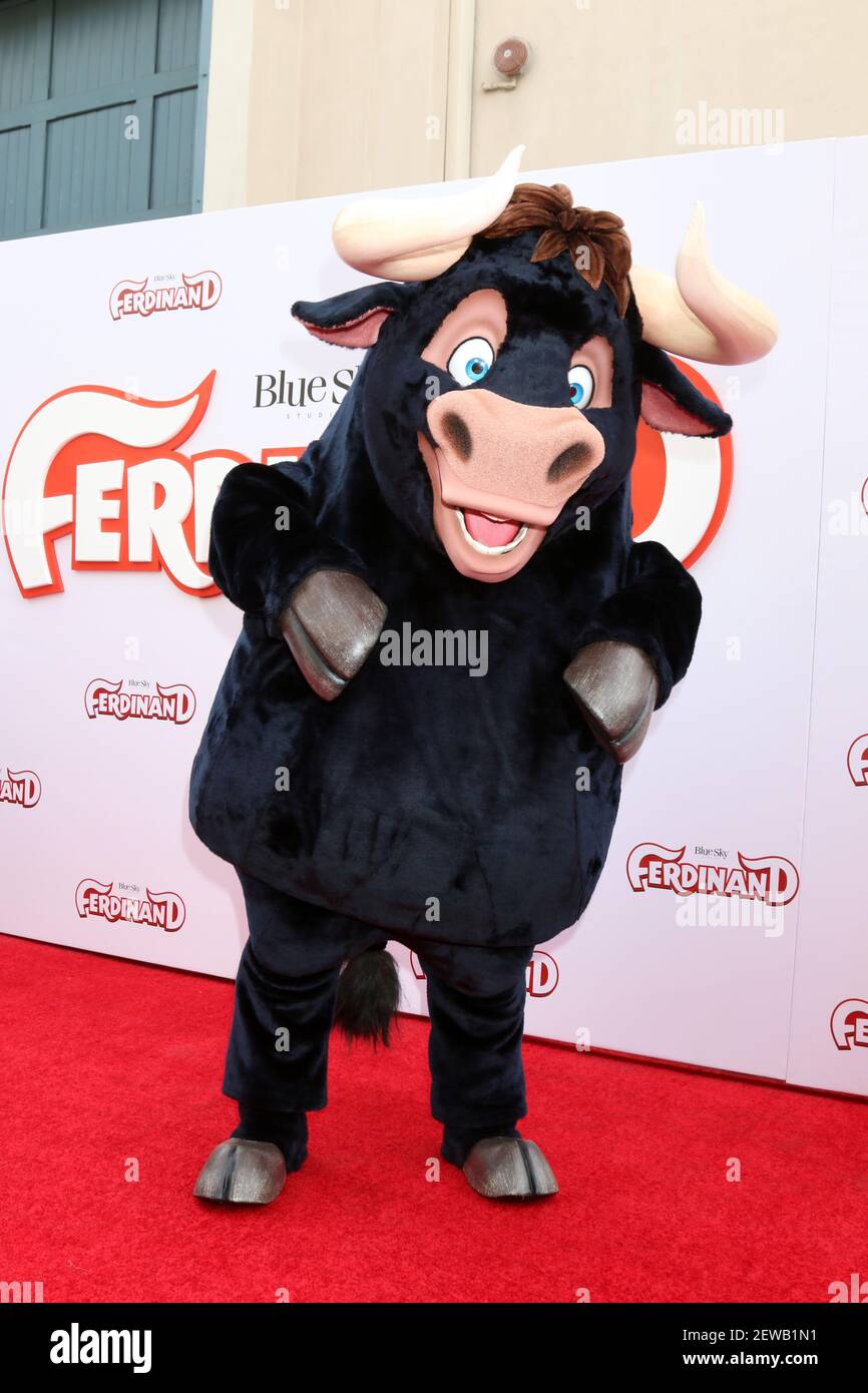 Ferdinand character at the "Ferdinand" Screening at Zanuck Theater ...