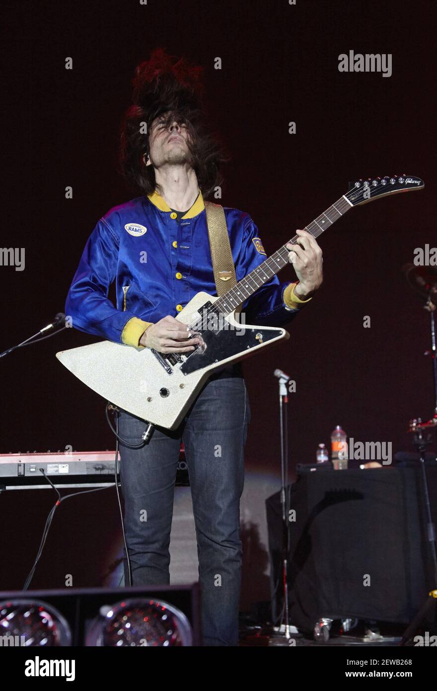 Brian Bell of Weezer performs onstage during KROQ Almost Acoustic ...