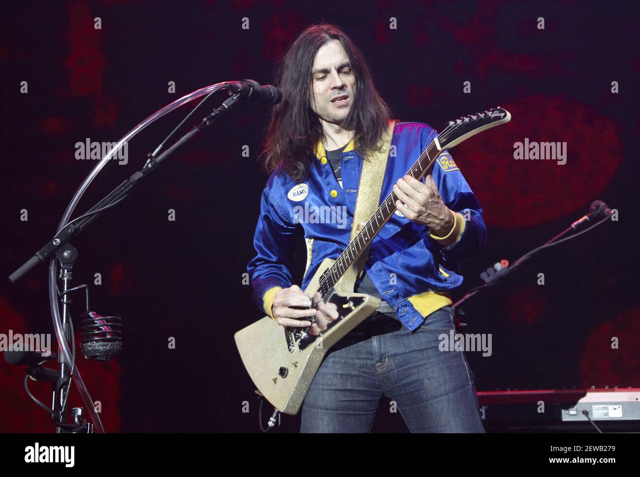 Brian Bell of Weezer performs onstage during KROQ Almost Acoustic ...
