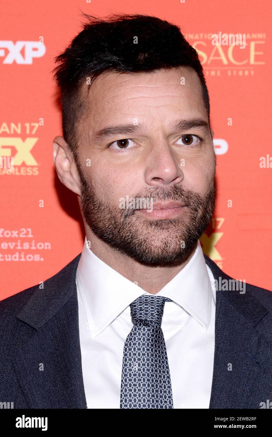 Ricky Martin attends 'The Assassination Of Gianni Versace: American ...