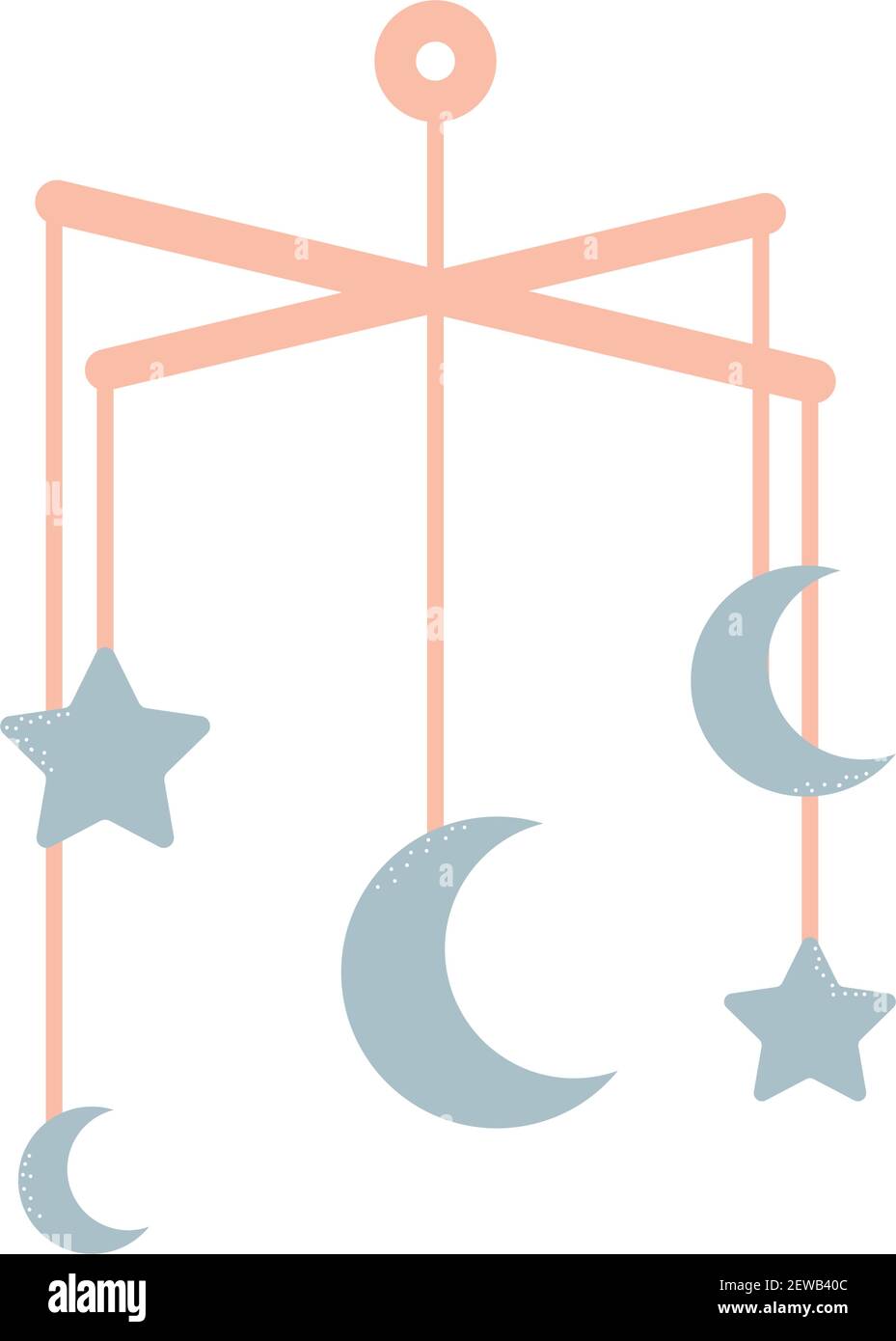 baby mobile isolated Stock Vector Image & Art - Alamy