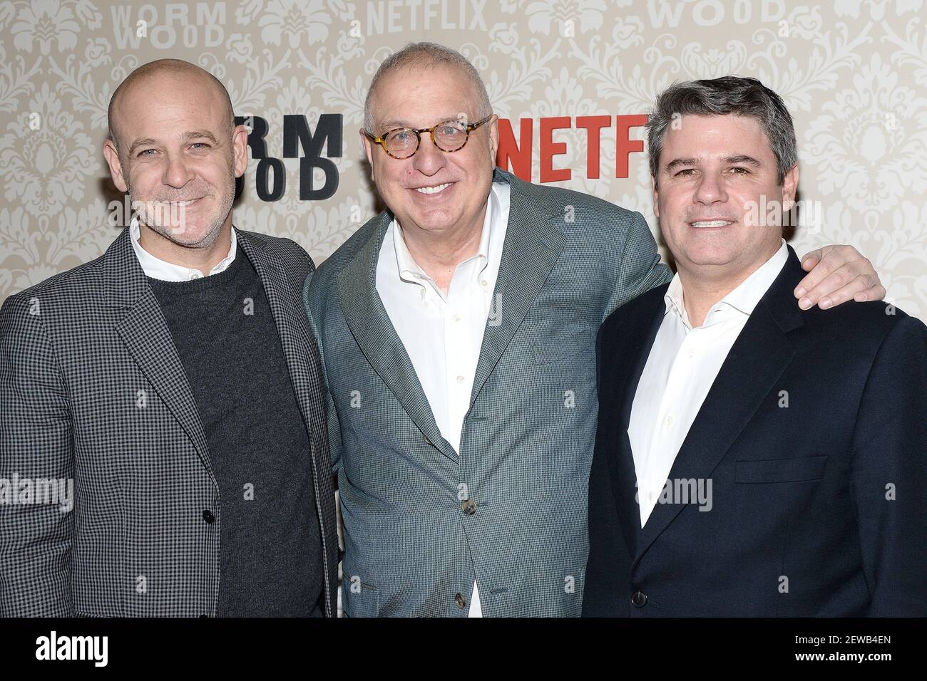 (L-R) Peter Friedlander, Director Errol Morris and Adam Del Deo attend ...