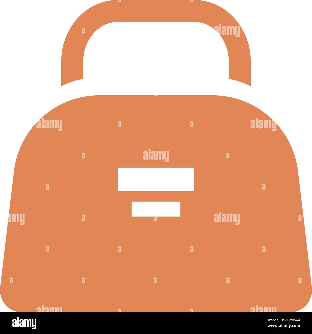Retro purse on white Stock Vector Images - Alamy