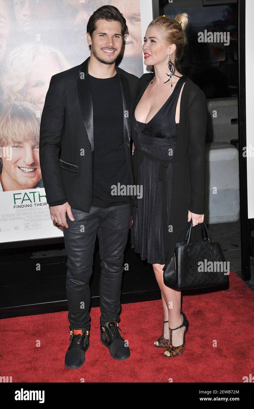 (L-R) Gleb Savchenko and Elena Samodanova arrives at the "Father ...