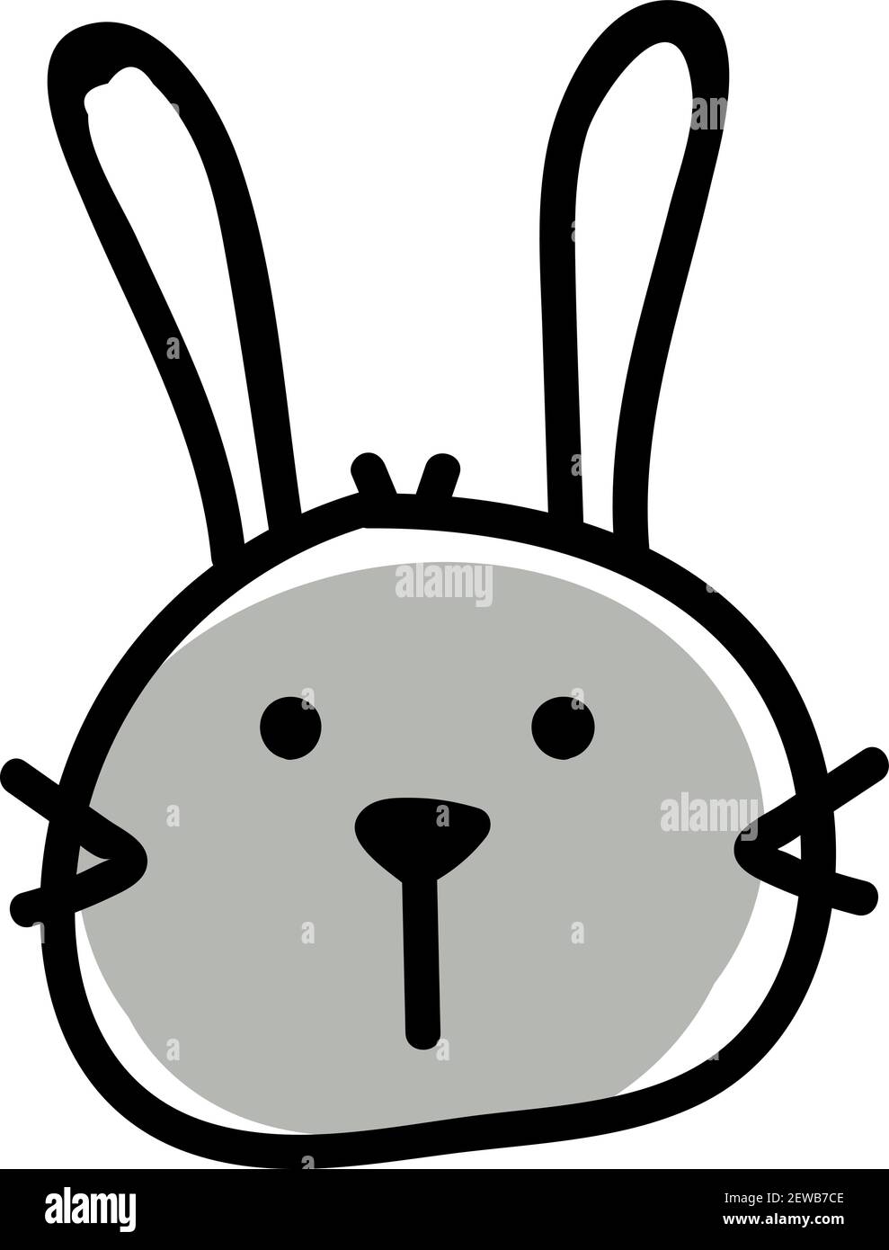 Grey bunny hi-res stock photography and images - Alamy