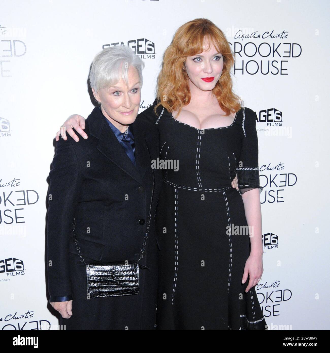 Glenn Close and Christina Hendricks at the New York Premiere of ...