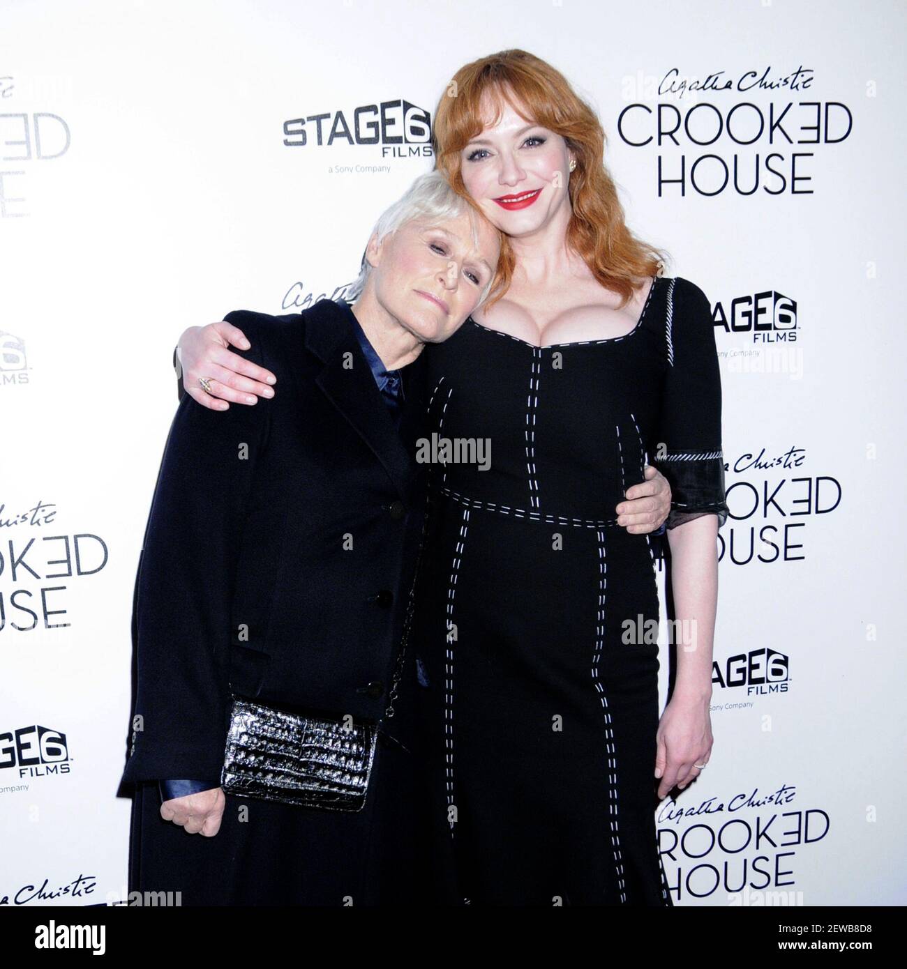 Glenn Close and Christina Hendricks at the New York Premiere of ...