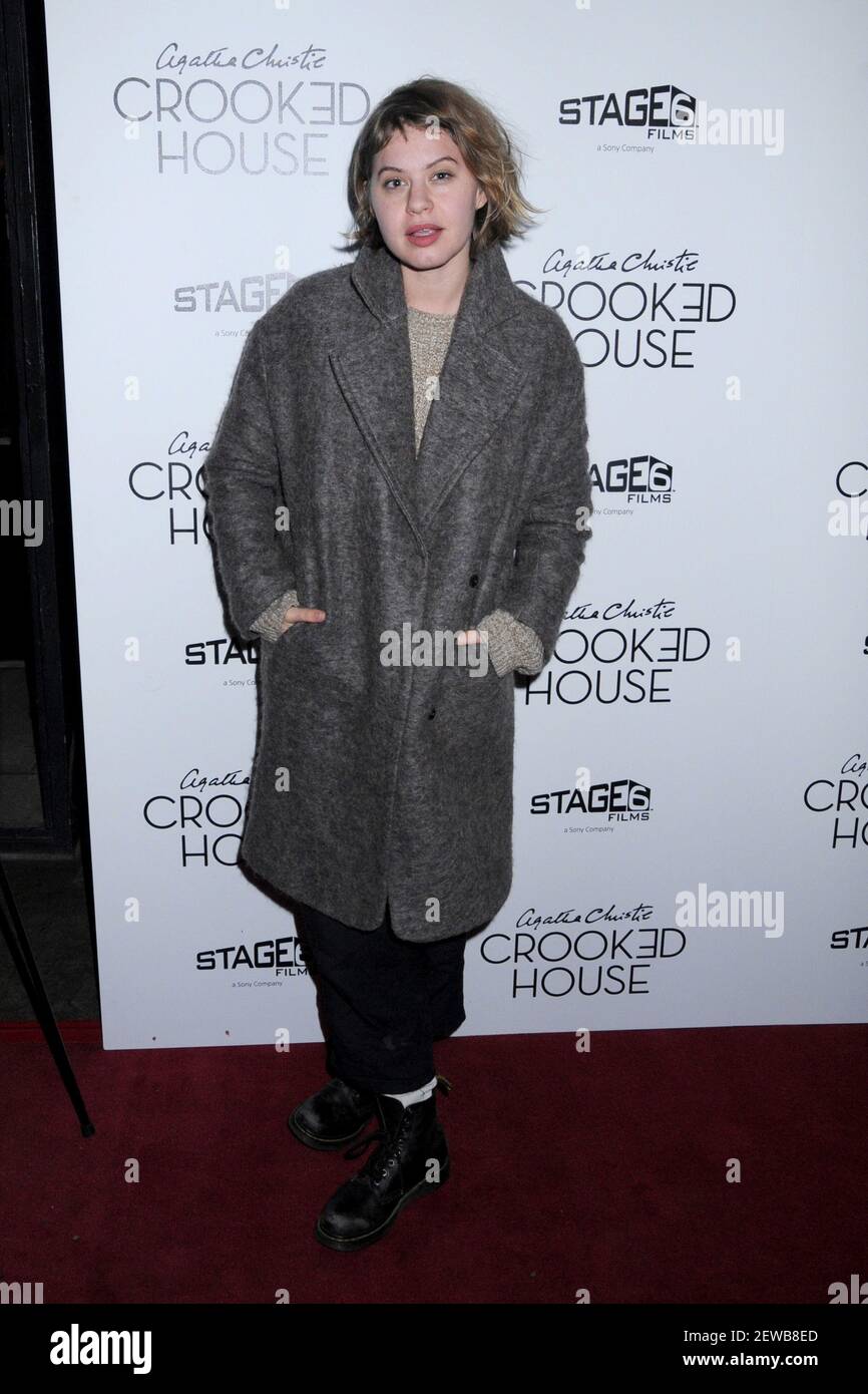 Emily Althaus at the New York Premiere of "CROOKED HOUSE" at Metrograph ...