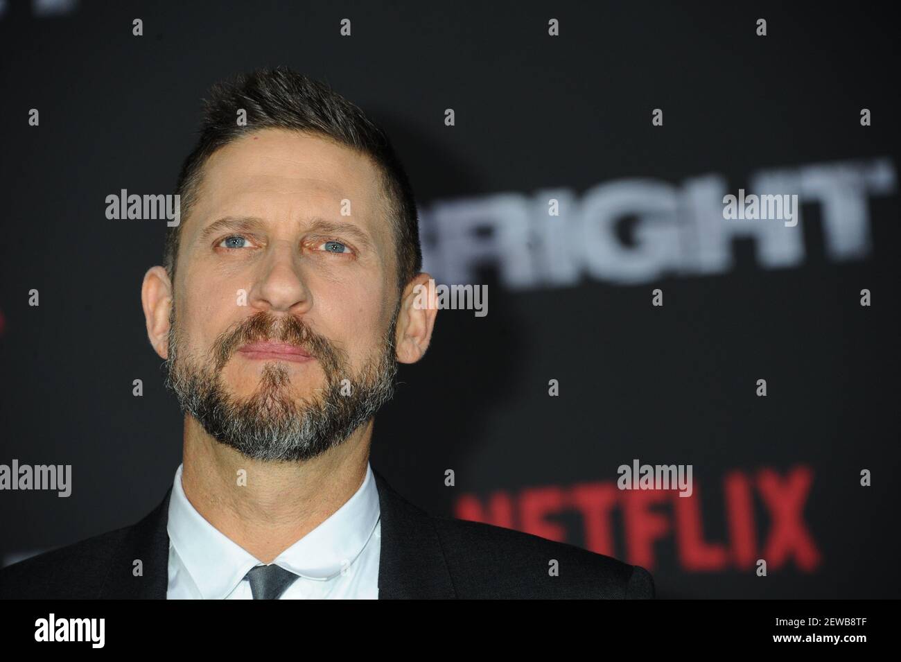 Director David Ayer arrives to the Netflix Premiere of BRIGHT, held at ...