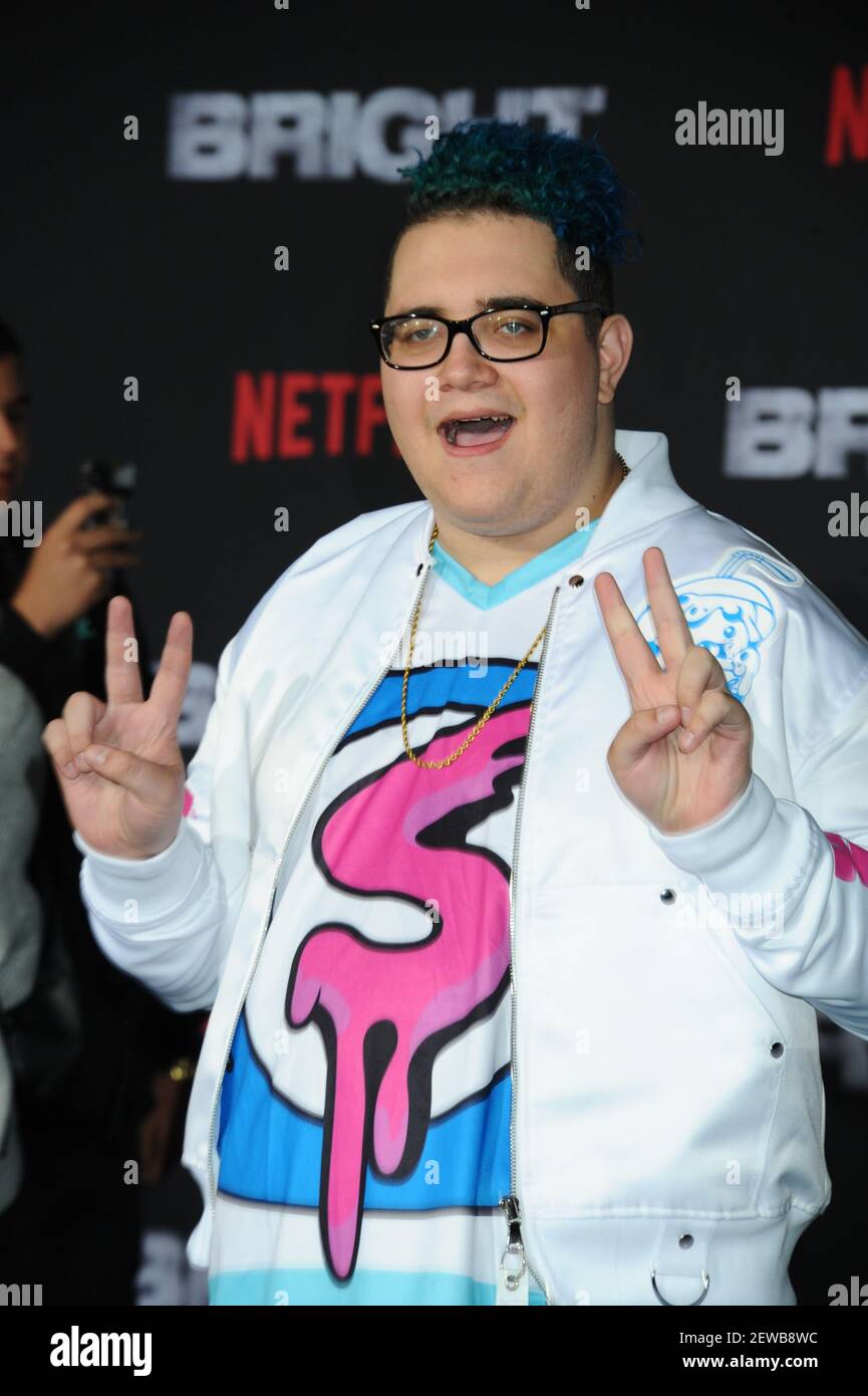 Slushii arrives to the Netflix Premiere of BRIGHT, held at the Regency ...