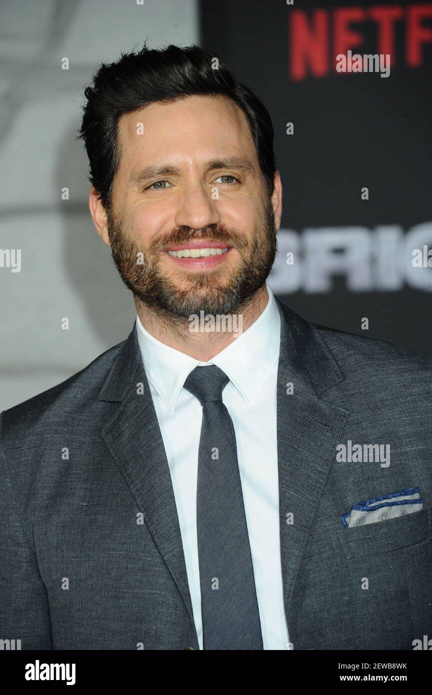 Edgar Ramirez arrives to the Netflix Premiere of BRIGHT, held at the ...
