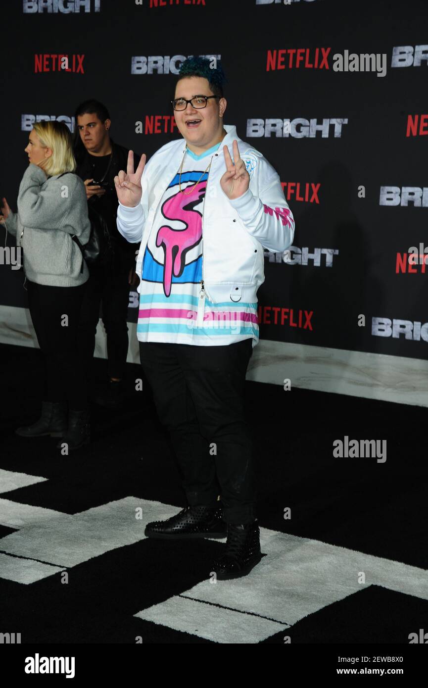 Slushii arrives to the Netflix Premiere of BRIGHT, held at the Regency ...