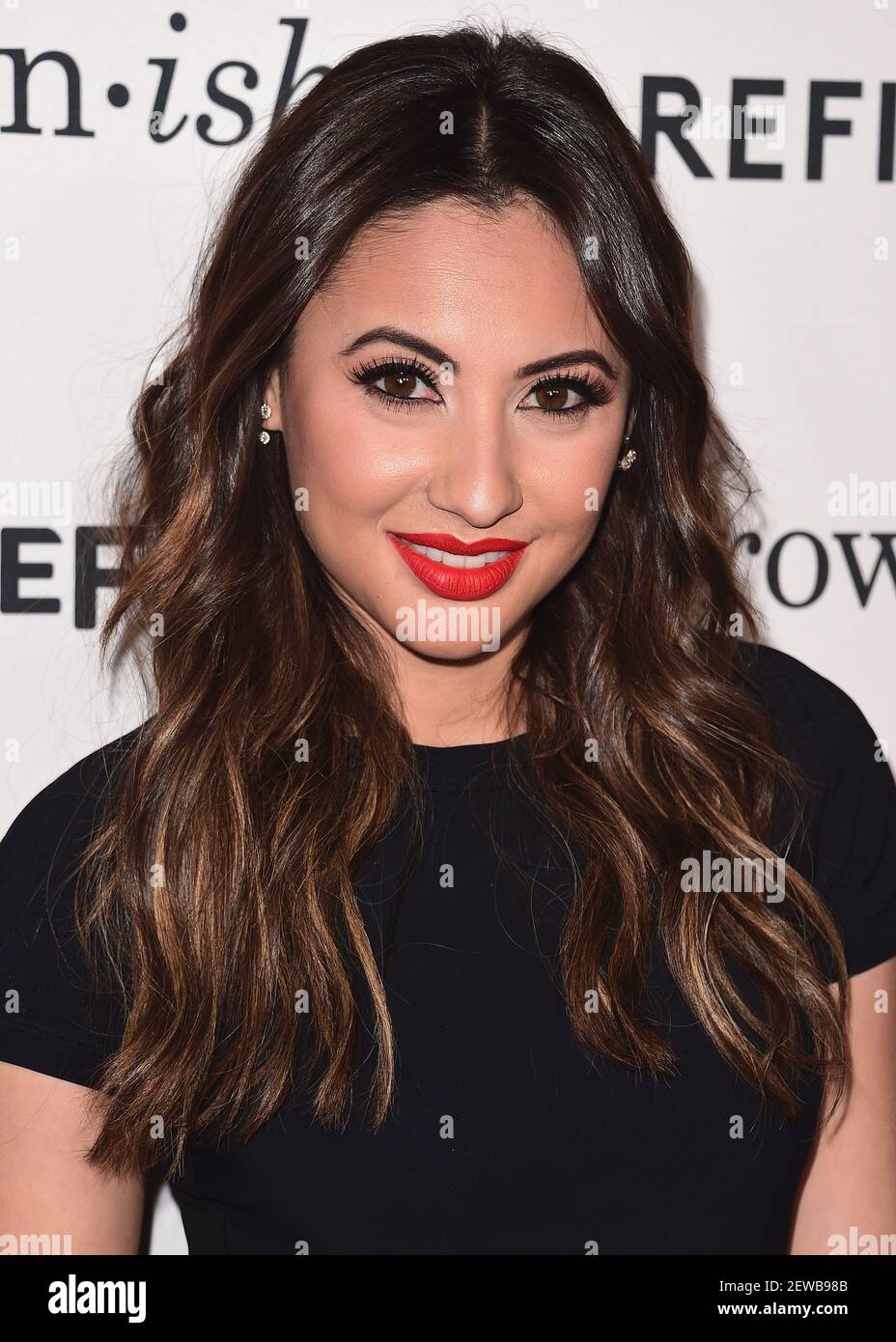 HOLLYWOOD- DECEMBER 13: Francia Raisa at the premiere of "Grown-ish" at ...