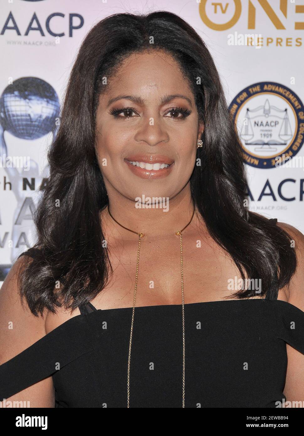 Michelle Rice arrives at the 49th NAACP Image Awards Nominees' Luncheon ...